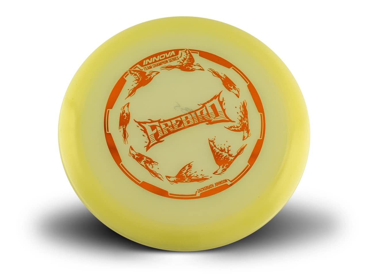 Innova Discs Limited Edition 2022 Tour Series Zackeriath Johnson Glow Champion Firebird Distance Driver Golf Disc [Colors May Vary] - 173-175g