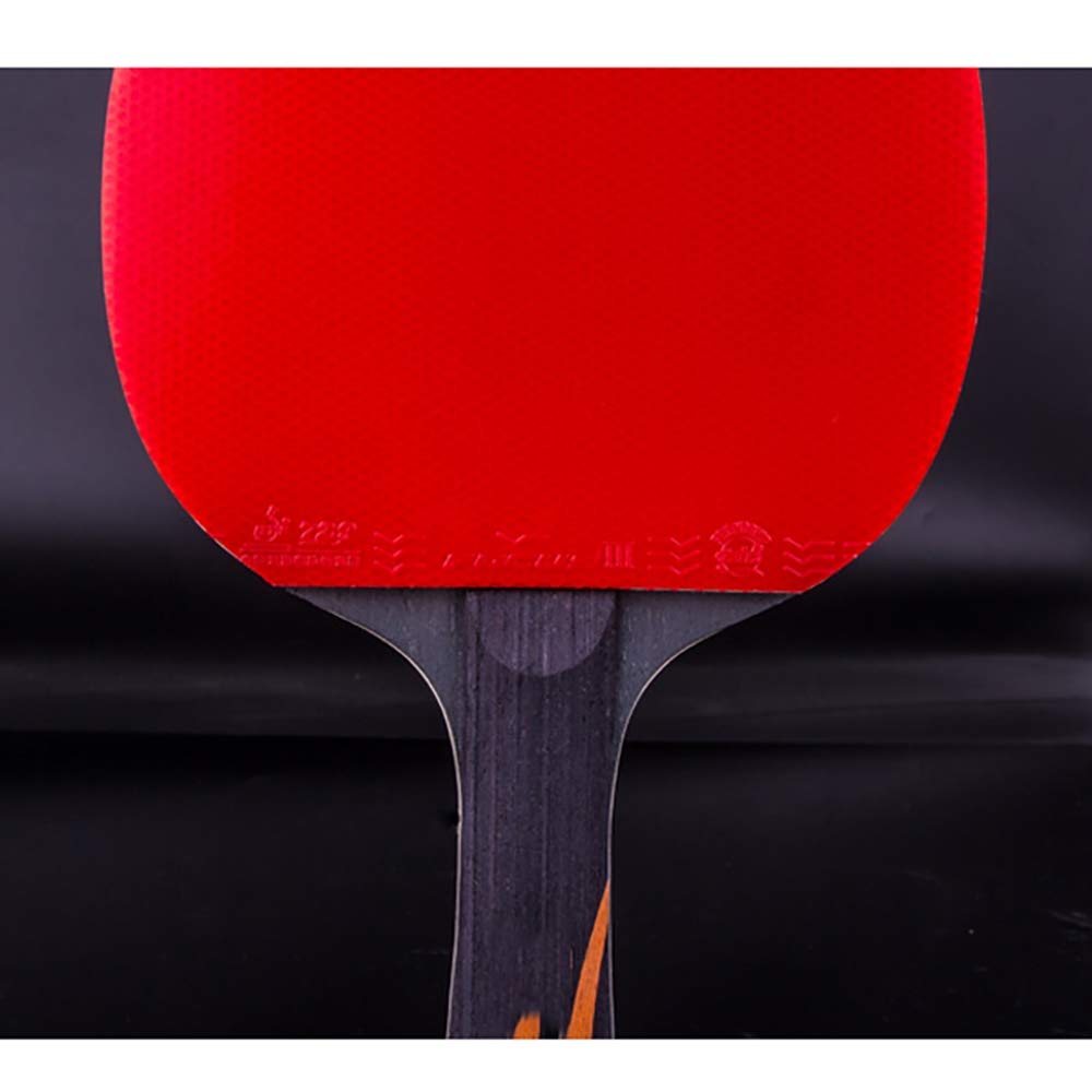 Hewen-Ping Pong Set Pingpong Racket Table Tennis Racket Table Tennis Bat Set with 1 Rackets, 10 Balls, 7 Star Suitable for Trainers, Amateurs, Beginners, Expert Table Tennis Bat (Size : Long)