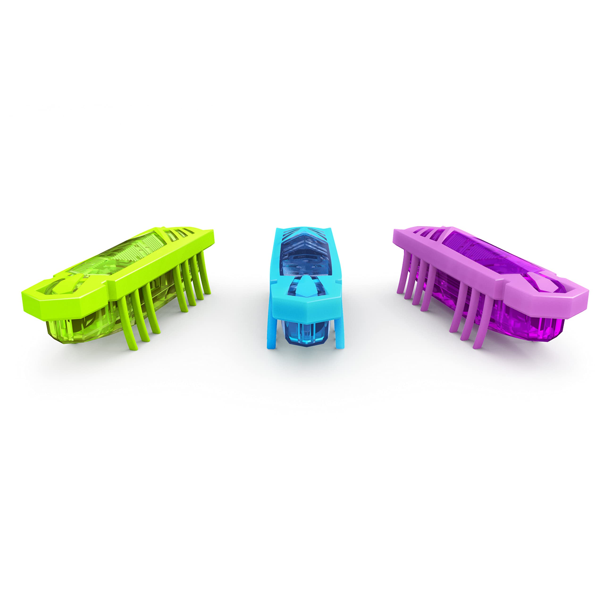 HEXBUG Flash Nano 3-Pack, Light-Up Sensory Toys for Kids & Cats with Vibration Technology, STEM Kits & Mini Robot Toy for Kids Ages 3 & Up