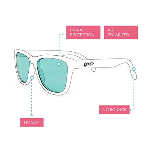 goodr Ron's Smoke and Mirrors Limited Edition Polarized Sunglasses