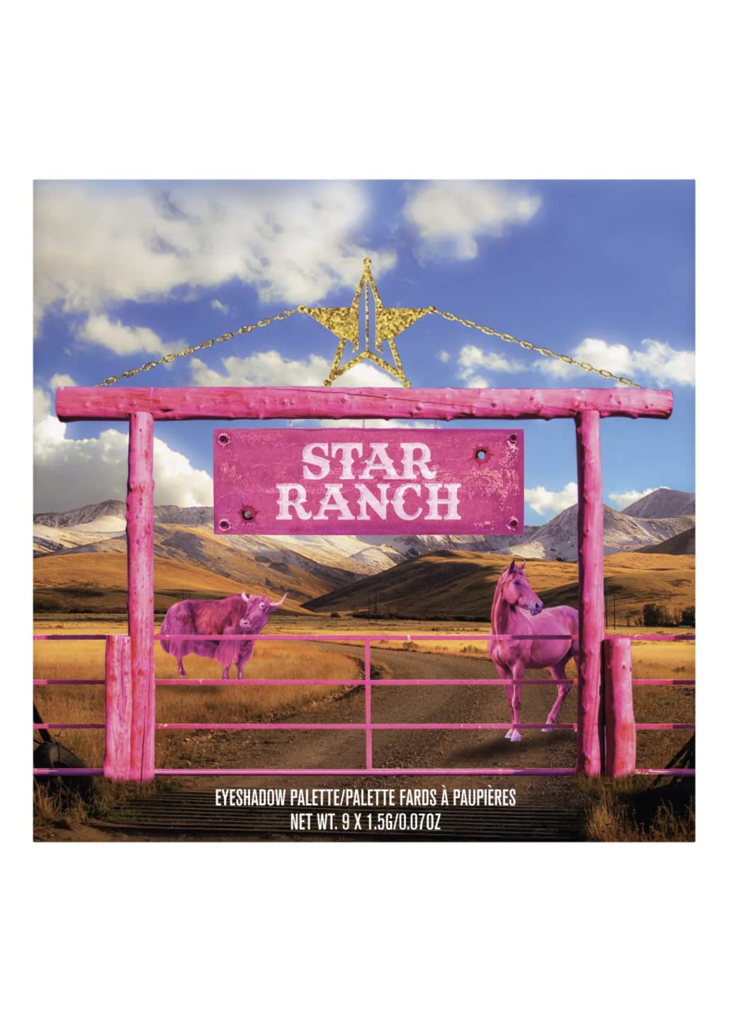 Jeffree Star Cosmetics Limited Edition Star Ranch Mini Eyeshadow Palette