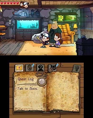 Gravity Falls: Legend of the Gnome Gemulets - Nintendo 3DS Standard Edition