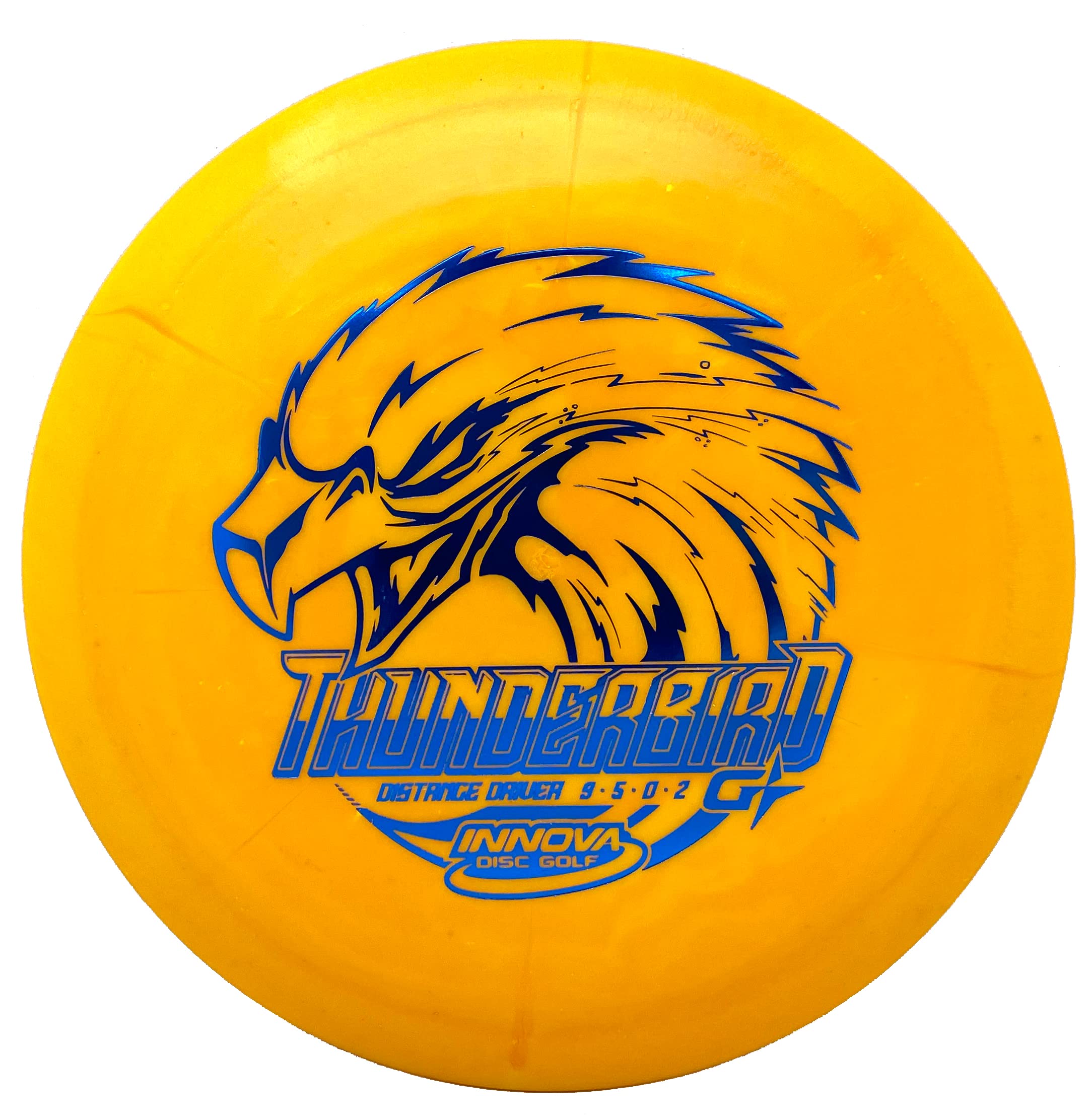 Innova Discs GSTR Thunderbird Disc Golf Distance Driver, Accurate and Controlled Drives (Colors Will Vary) (165-169g)