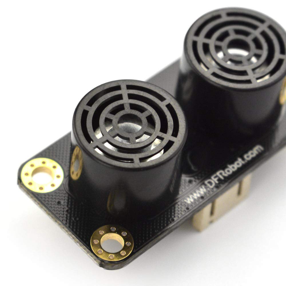 Gravity: URM09 Ultrasonic Sensor for Fast Ranging, Obstacle Avoidance Applications, Temperature Compensation and Analog Output - 2-500cm Measuring Range, Compatible with Arduino and Raspberry Pi