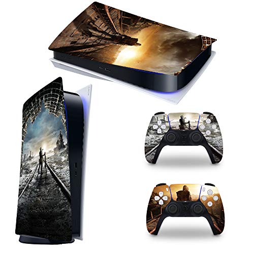 Gunner Game PS5 Digital Edition Console and Controller Skin Set - Playstation 5 Digital Edition Vinyl