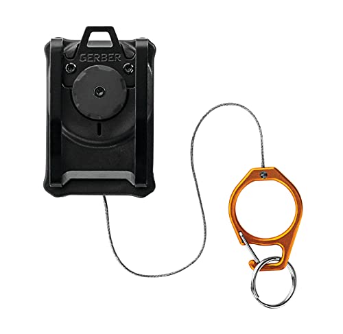 Gerber Gear Defender - Freshwater Fishing Retractable Tether for Fishing, Flat Sage