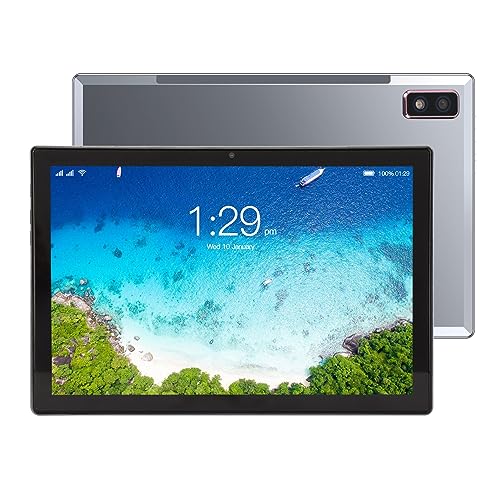 HEEPDD Tablet PC, 100β240V 5G Dual Band WiFi 4G Calls for Android10 Tablet PC for Students (US Plug)