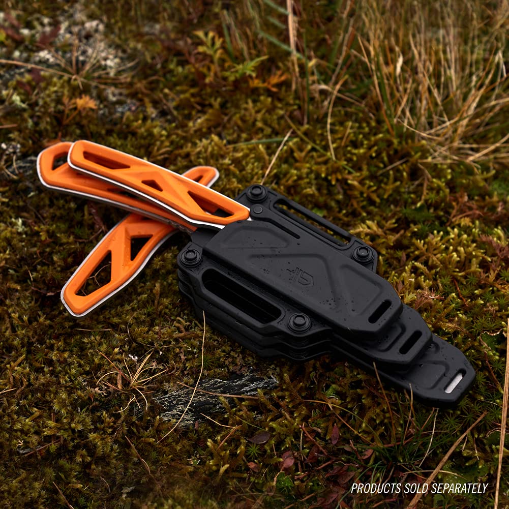 Gerber Gear EXO-MOD Caper Fixed Hunting Knife, Orange (31-003917)