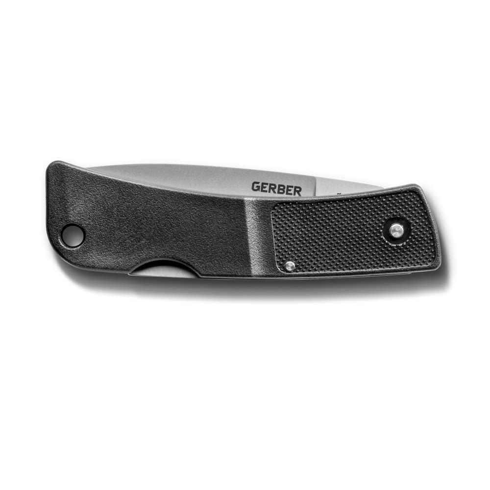 Gerber Gear LST Pocket Knife - Fine Edge Folding Knife - EDC Gear and Equipment - Stainless Steel,Black