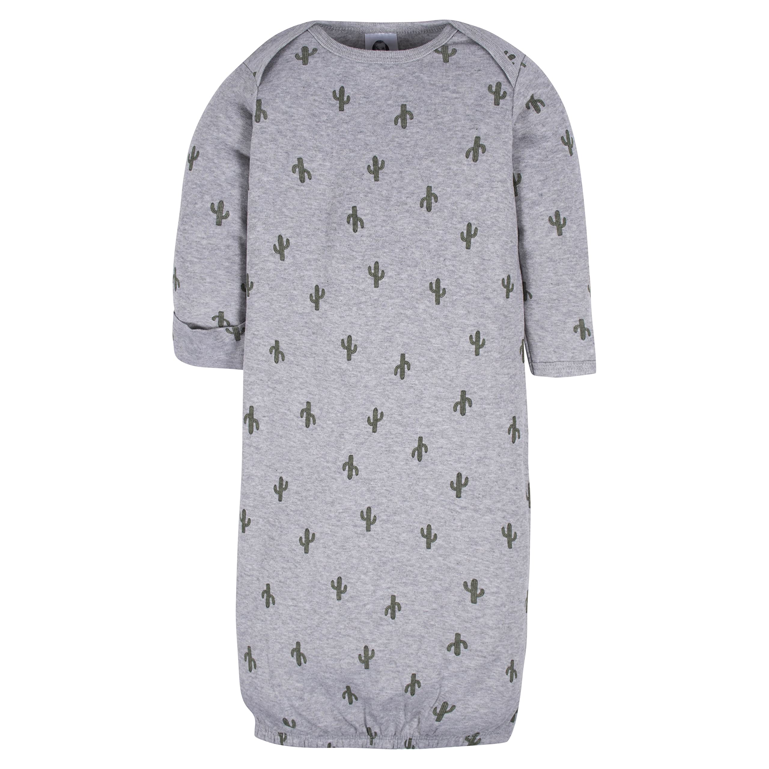 Gerber Unisex Baby Boy and Girls 4-Pack Sleeper Gown Sunrise 0-6 Months