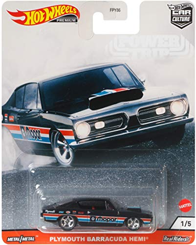 Hot Wheels '68 Hemi Barracuda Vehicle Premium Collection of Car Culture Favorites