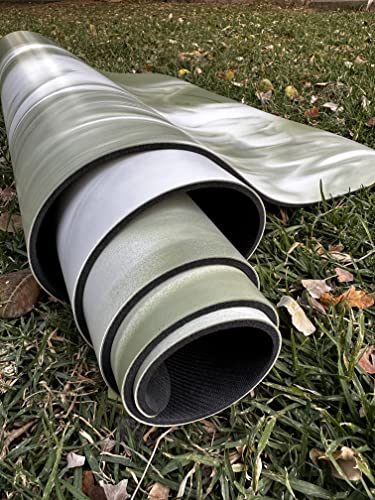 Lerne Non Slip Yoga Mat, Unbeatable Non Slip Performance, Eco Friendly for Hot Yoga, Free Carry Strap, Polyurethane (Mix)