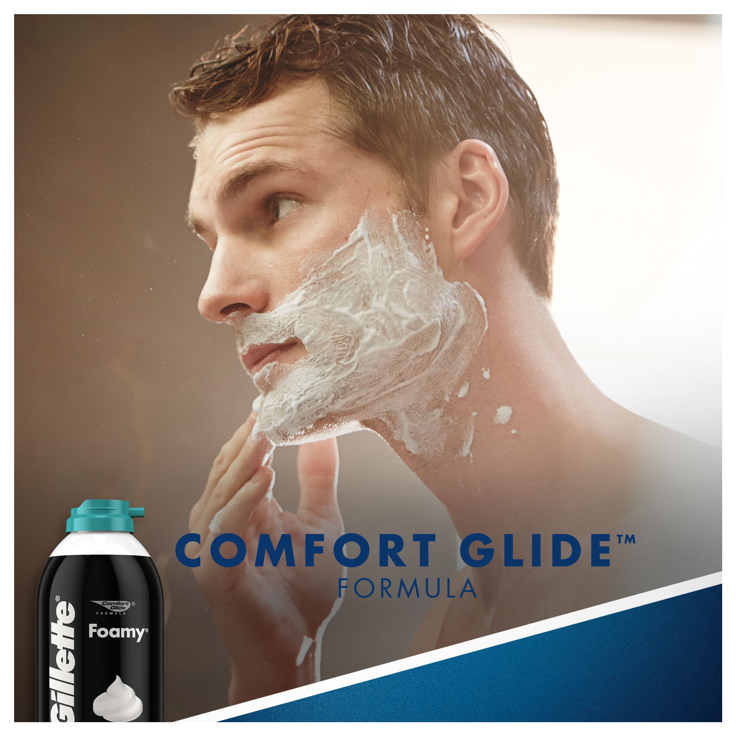 Gillette Foamy Shaving Cream, Sensitive Skin, 11 Ounce