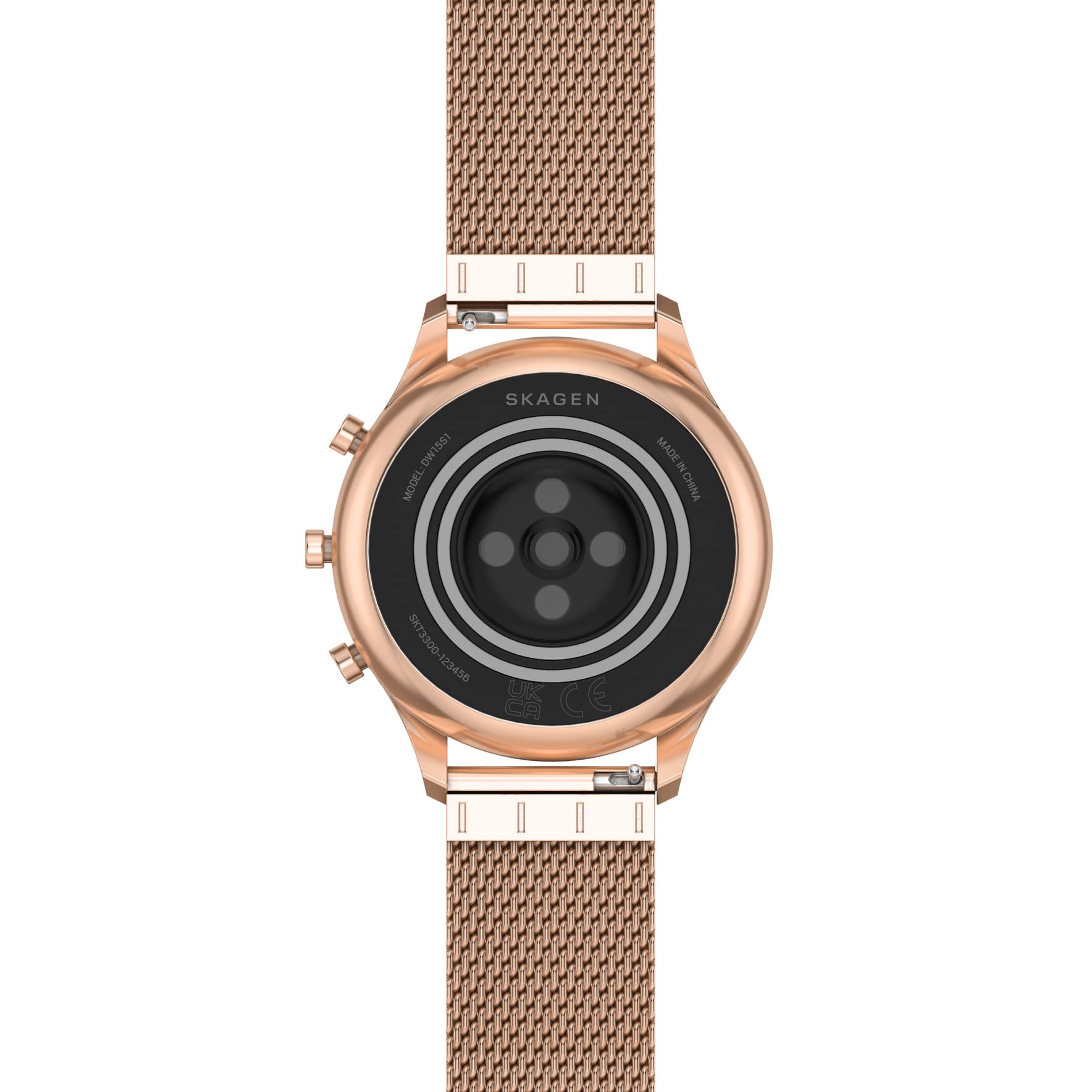 Jorn 38mm Gen 6 Rose Gold Stainless Steel Mesh Hybrid Smartwatch (Model: SKT3300)