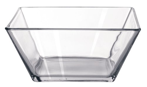 Libbey RLBHY03 Tempo Square Bowl 9 No. 1796053 Soda Glass