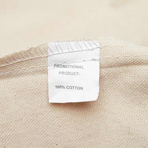 Gone Coastal Reusable Canvas Bag Natural Cotton Canvas Bag 15x16 Inches
