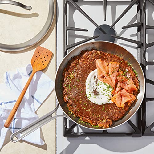 GreenPan X Food 52 Five-Two Essentials, Tri-Ply Stainless Steel 11 Piece Cookware Pots and Pans Set with Ceramic Nonstick Pans and Bonus Protectors, PFAS-Free, Multi Clad, Induction, Dishwasher Safe