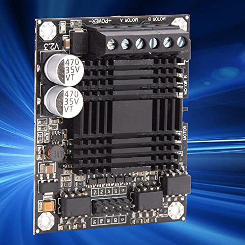 Motor Driver Module, Anti Interference Double Channel Stable Motor Control Driver Module for Robot Competition