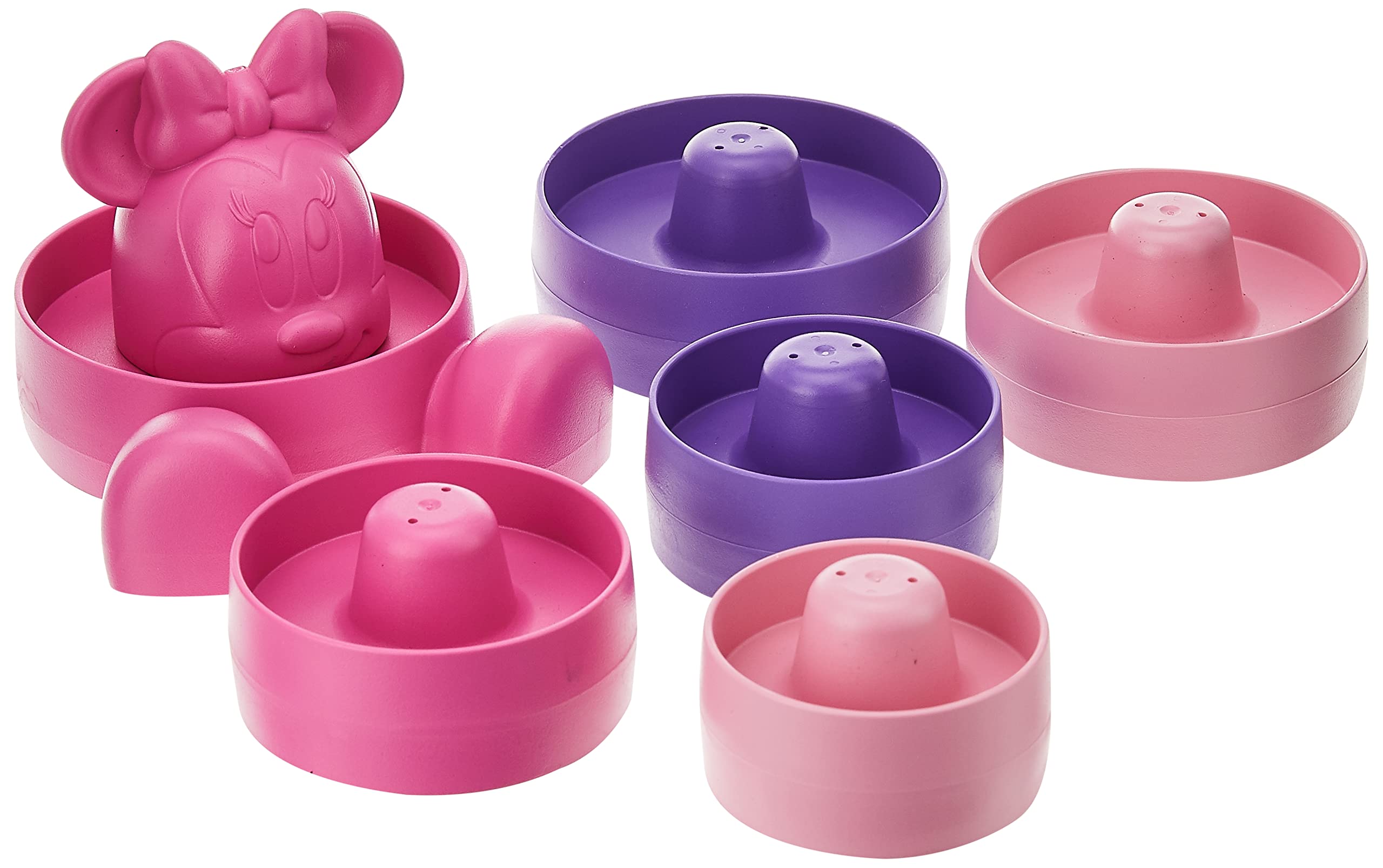 Green Toys Disney Baby Exclusive - Minnie Mouse Stacker, 7 Pieces