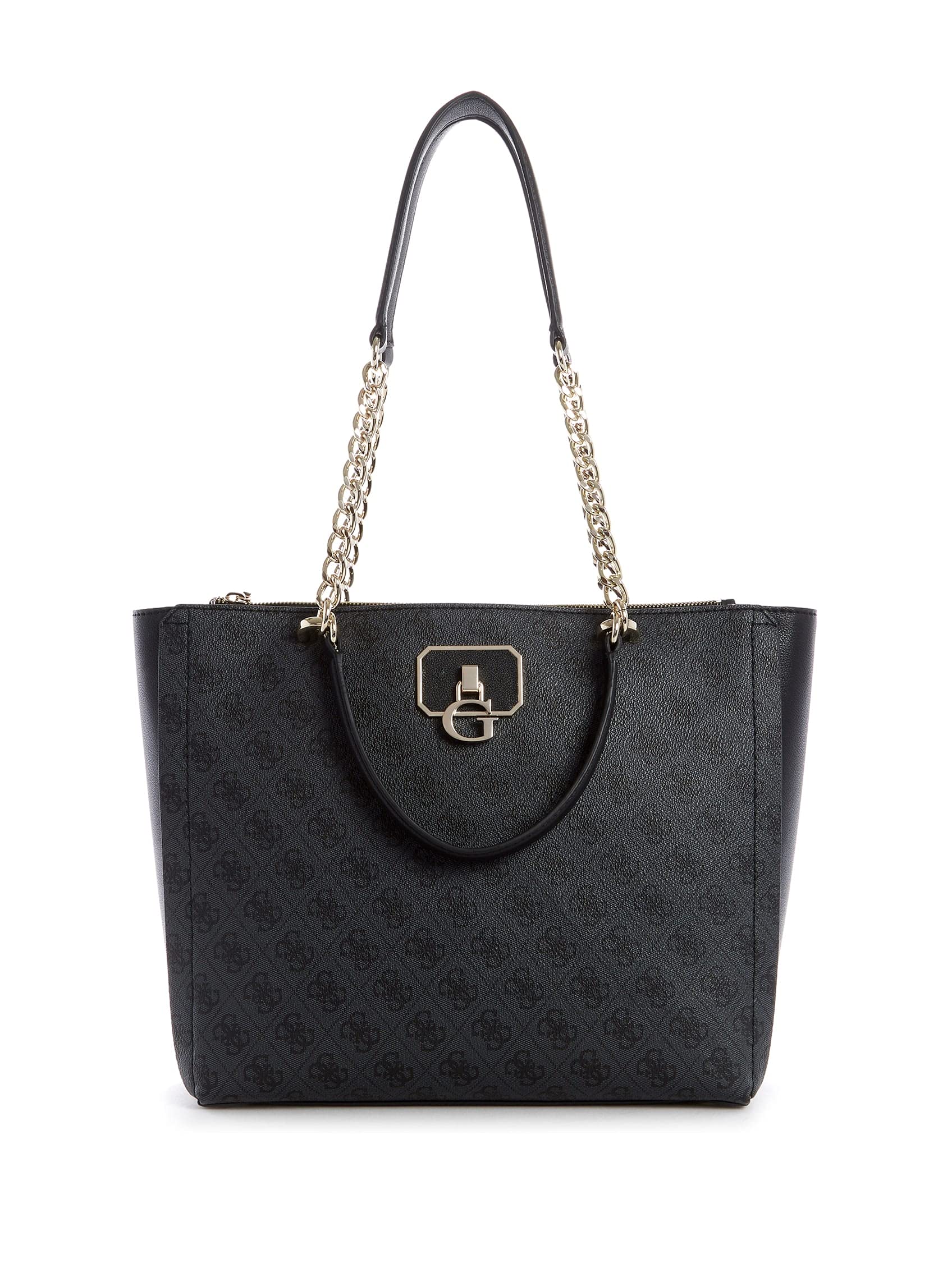 GUESS Alisa Society Tote, Coal