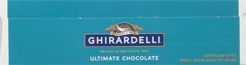 GHIRARDELLI Ultimate Chocolate Premium Brownie Mix, 19 Oz