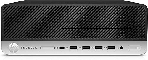 HP ProDesk 600 G4 SFF Home and Business Desktop Black (Intel i5-8500 6-Core, 32GB RAM, 512GB PCIe SSD, Intel UHD 630, 2xUSB 3.1, 2 Display Port (DP), Win 10 Pro) (Renewed)