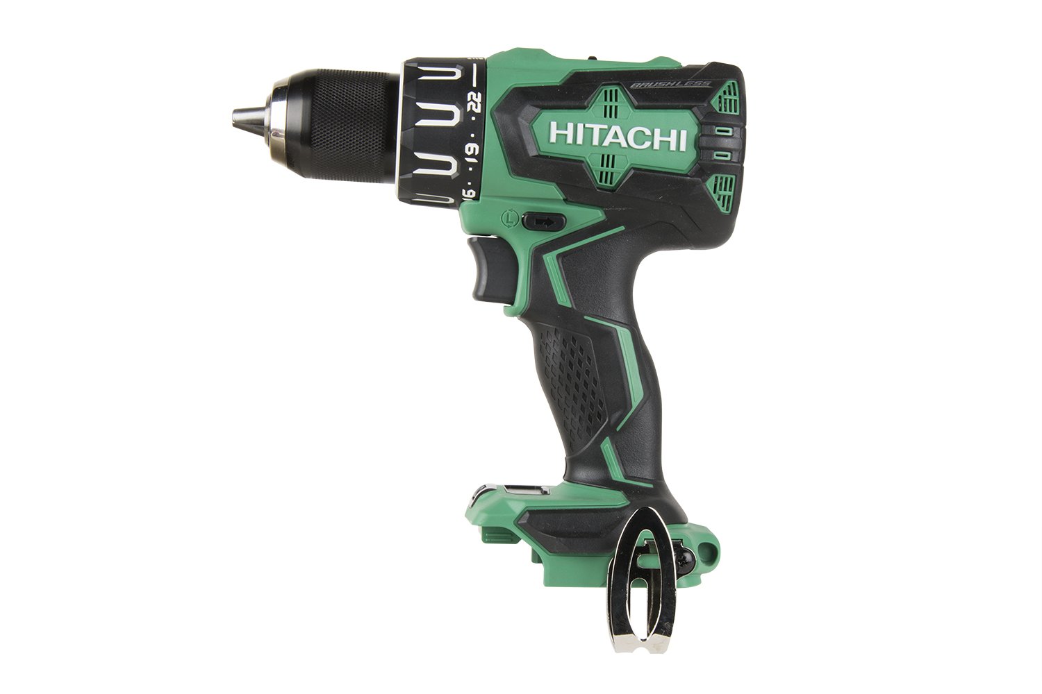 Hitachi DV18DBFL2P4 18V Cordless Lithium Ion Brushless Hammer Drill Tool Only, No Battery