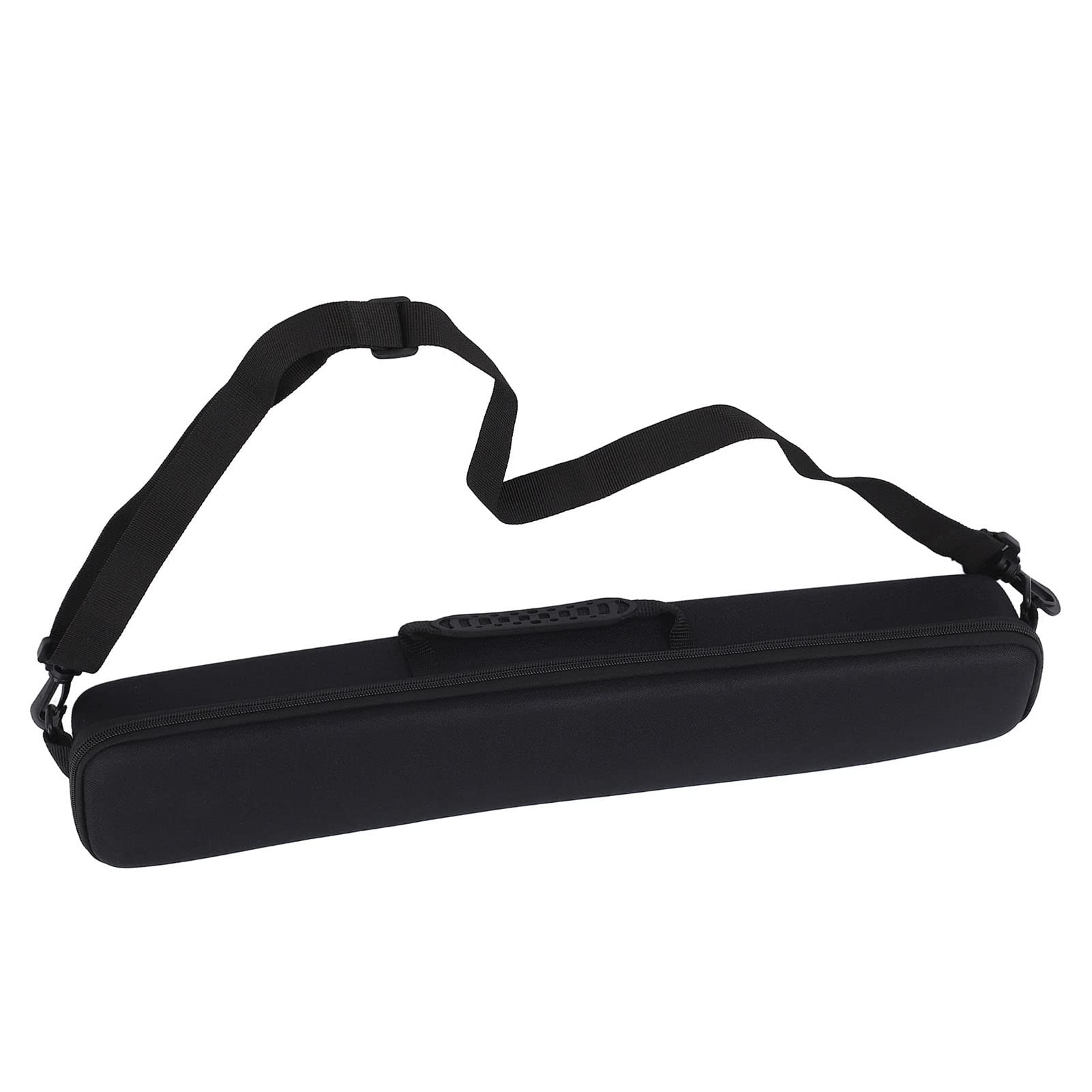 Hard Shell Rod Holder Bag, Anti‑Shock Fishing Rod Bag Large Space Double Zipper for Fishing Tools