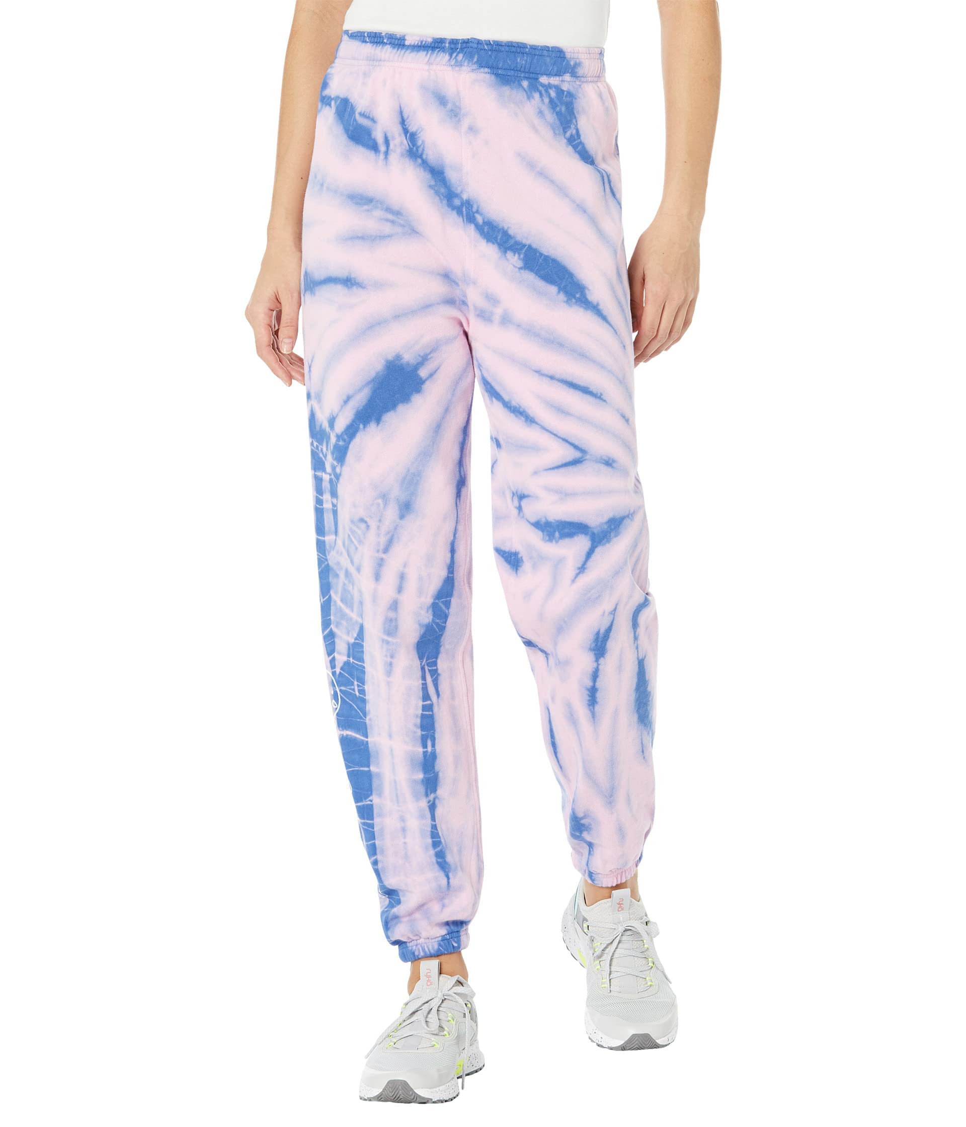 Ivory Ella Cherry Blossom Swirl Tie-Dye Relaxed Joggers Cherry Blossom Swirl Tie-Dye SM
