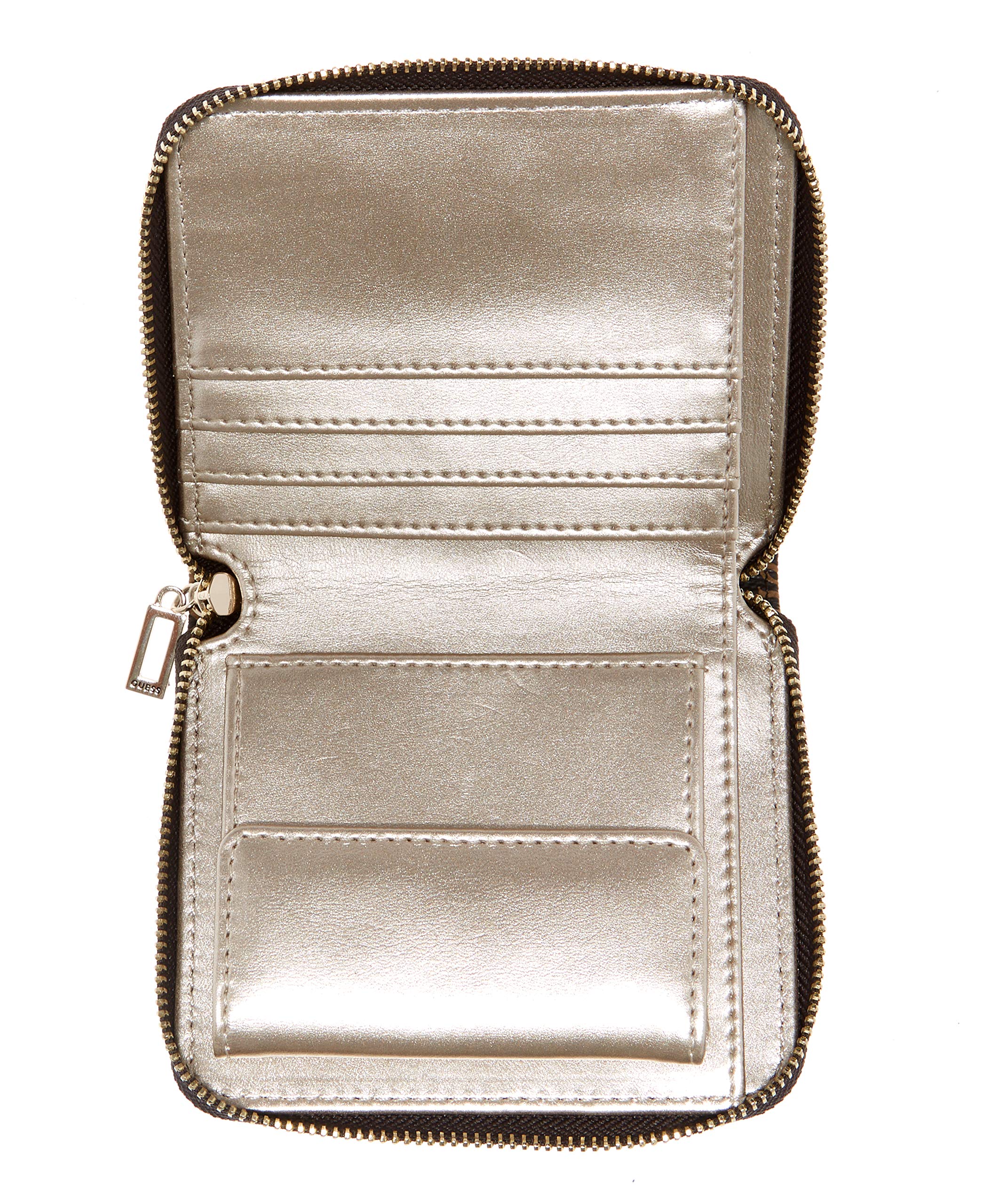 GUESS Noelle Small Zip Around Wallet, Roman RED