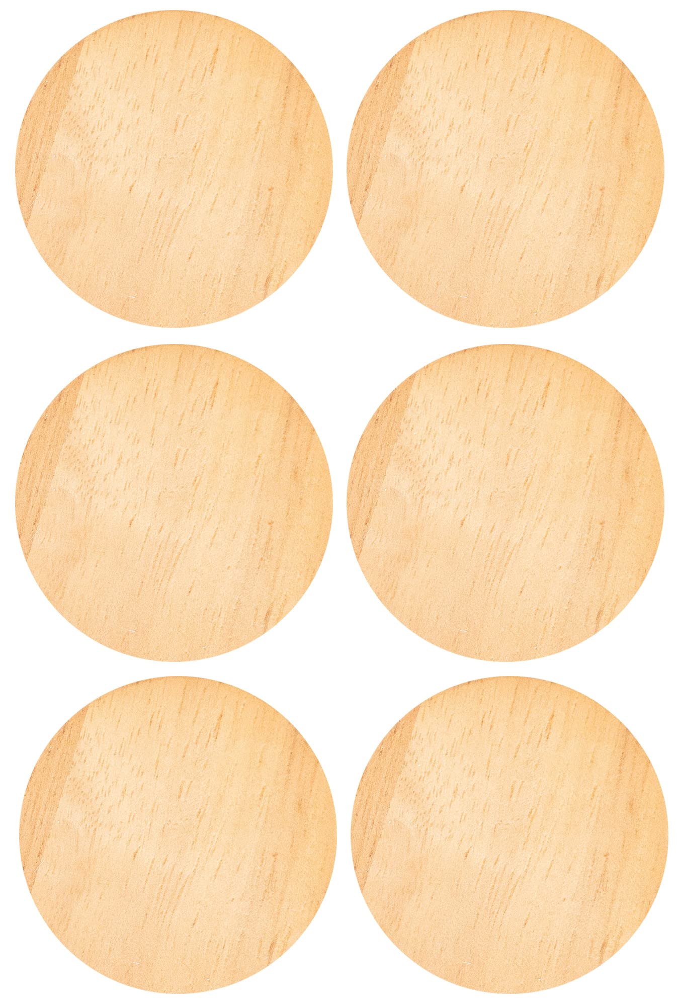 Wooden Coins for Montessori Object Permanence Coin Box - Chunky Wood Replacement Coin Set - Wooden Tokens for Counting - Montessori Toys for 1 Year Old - Infant Developmental Coin Drop Toys