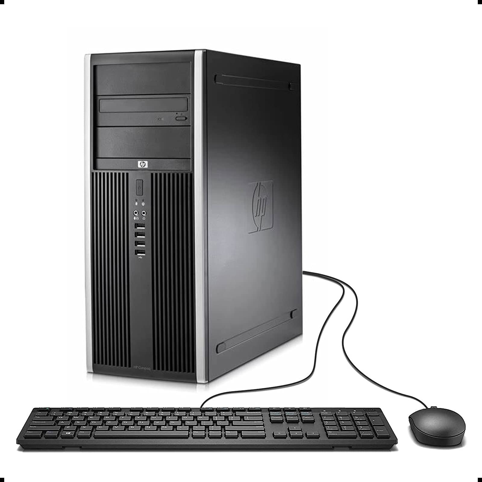 HP Elite 8200 Mini-Tower Workstation - Core i7 upto 3.8GHZNew 250GB SSD + 2TB HDD - 16GB RAM - WIFI - 1GB Video Card w/ HDMI - DVD-ROM - Windows 10 Pro 64-Bit - (Renewed)