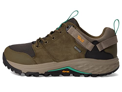 Teva Women's Grandview GTX Low Hiking Shoe, Olive/Brown, 9