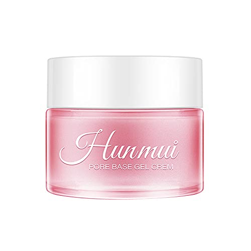 JISKG Hunmui Face Primer Pore Base Gel Cream,Magical Perfecting Base Face Primer Under Foundation Anti-Aging WrinklesShrink Pore Remove Fine LinesExfoliatingAnti-Oxidation.1Pcs