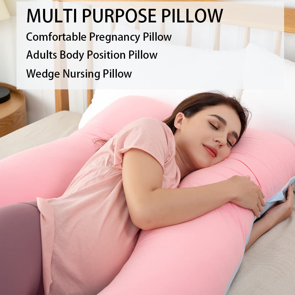 moxuan Pregnancy Pillows, Maternity Pillow for Pregnant Sleeping, U-Shape Pillow,Support Pillow, Pillow for Pregnancy