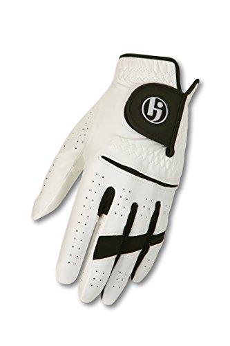 HJ Glove Men's Gripper II Golf Glove, Cadet Left Hand, XX-Large, Snow White