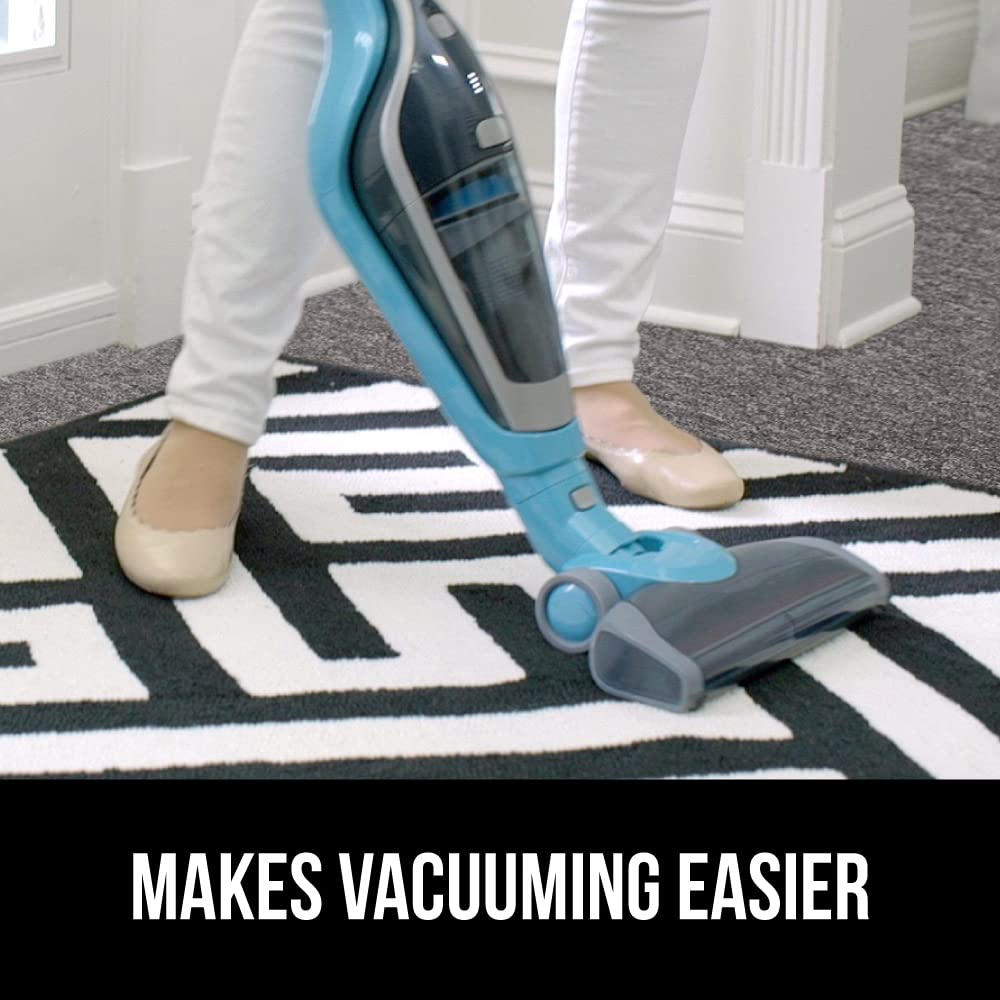 Gorilla Grip Rug Pad for Carpet Floor, Made in USA, Double Sided, 5x7 FT Gripper for Over Carpets, Keep Area Rugs in Place on Carpeted Floors, No Residue Adhesive Pads, Reduce Shifting or Bunching