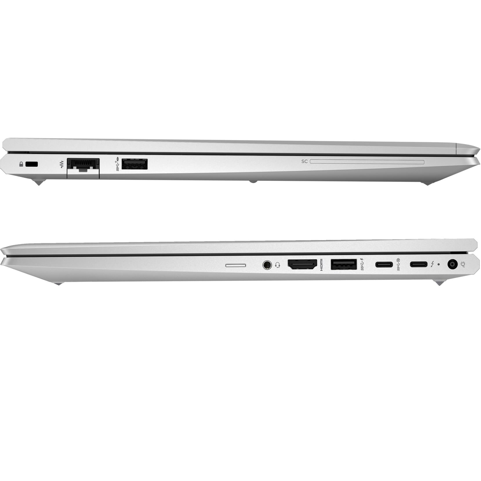 HP Elitebook 650 G10 15.6" FHD Business Laptop Computer, 13th Gen Intel 10-Core i7-1355U, 8GB DDR4 RAM, 128GB PCIe SSD, WiFi 6E, BT 5.3, Backlit KB, Fingerprint Reader, Windows 11 Pro, BROAG Cable