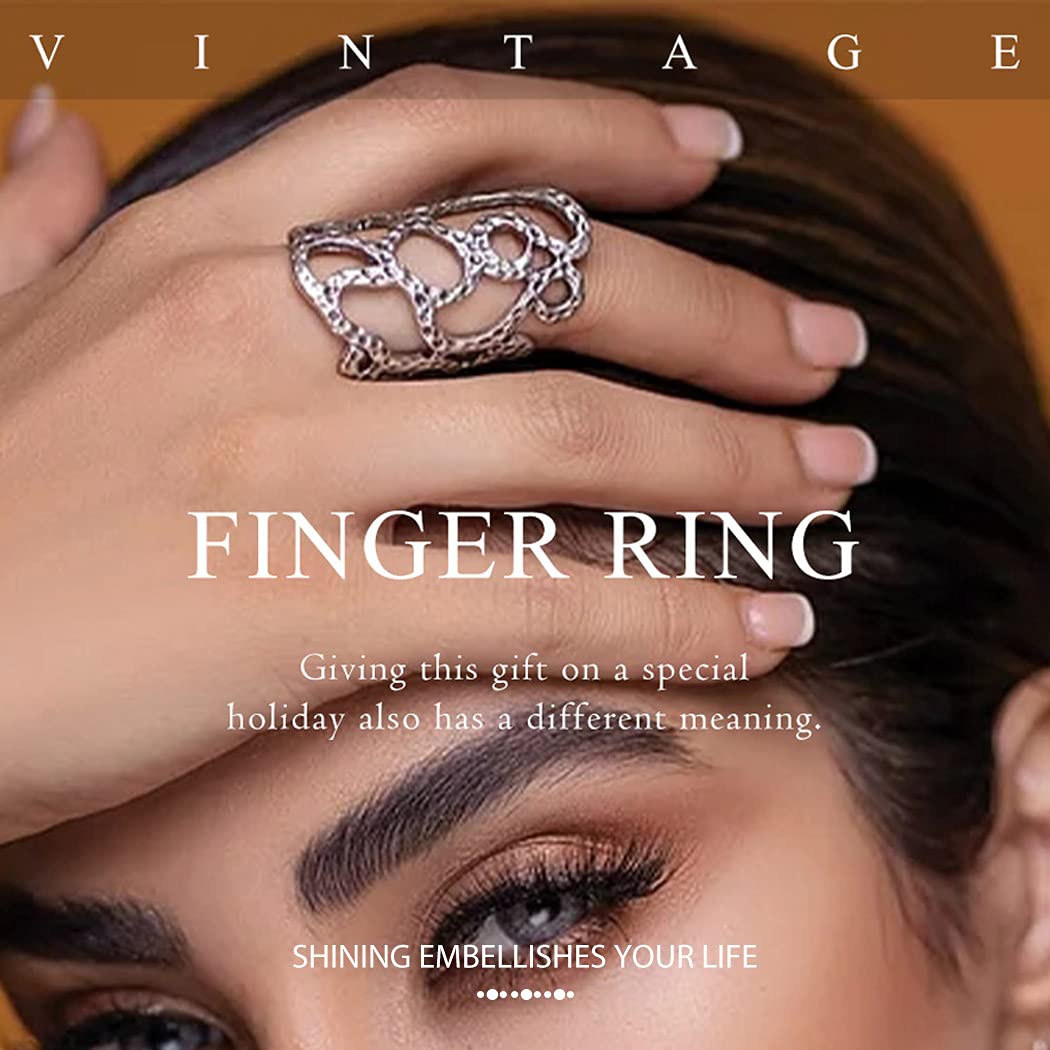 JEWEKY Resin Band Rings Acrylic Heart Stackable Ring Sets Colorful Rings Accessory Jewelry for Women