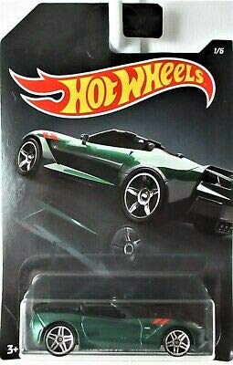 Hot Wheels 2019 Walmart Exclusive Exotics - '14 Corvette Stingray, '17 Ford GT, Bentley Continental Supersports, McLaren P1, Porsche 934 Turbo RSR, Lamborghini Huracan LP 620-2 Super Trofeo - Set of 8