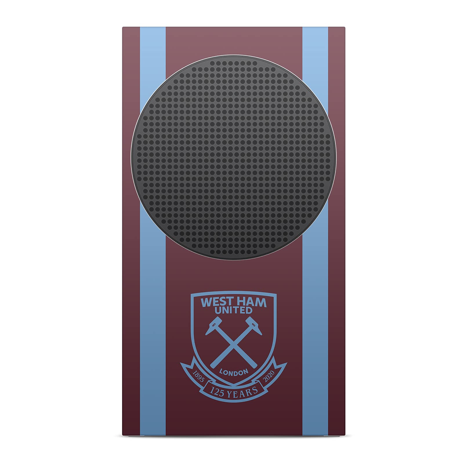 Head Case Designs Officially Licensed West Ham United FC Jersey 2020/21 Home Kit Vinyl Sticker Gaming Skin Case Cover Compatible with Xbox Series S Console and Controller Bundle