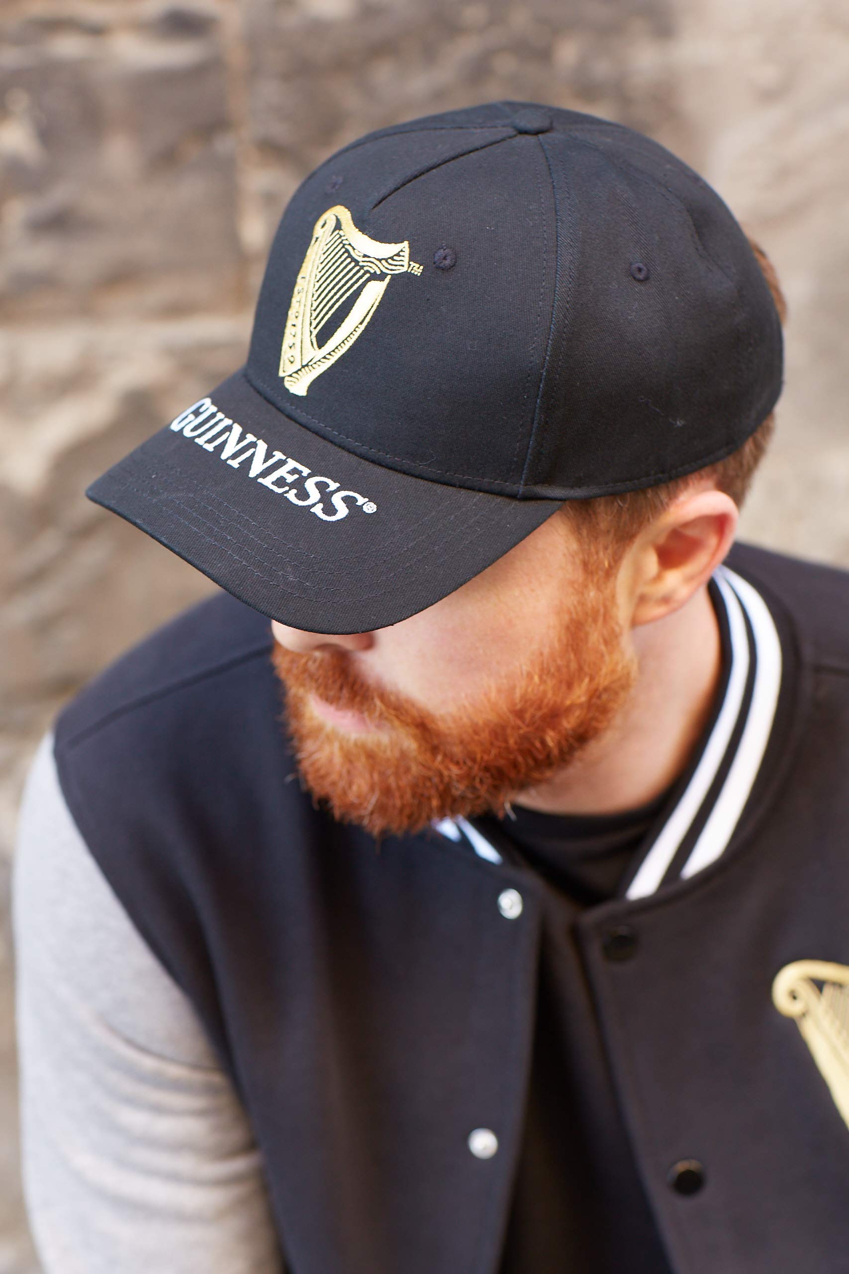 Guinness Harp Baseball Cap Black