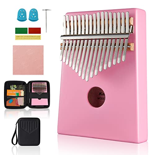 Kalimba,Thumb Piano 17 Key, Kalimba Finger Piano Gift for Kids Adult Beginners