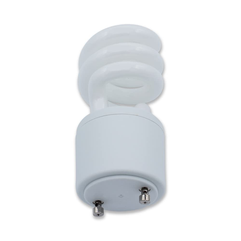 GU24 13W CFL Self Ballasted Lamp Bulb Replacement for Panasonic MLS13GU35 Light Bulb by Technical Precision - GU24 Base 2 Prong Light Bulbs Twist Lock - 3500K - 10000 Hours - 120V 60Hz - 1 Pack