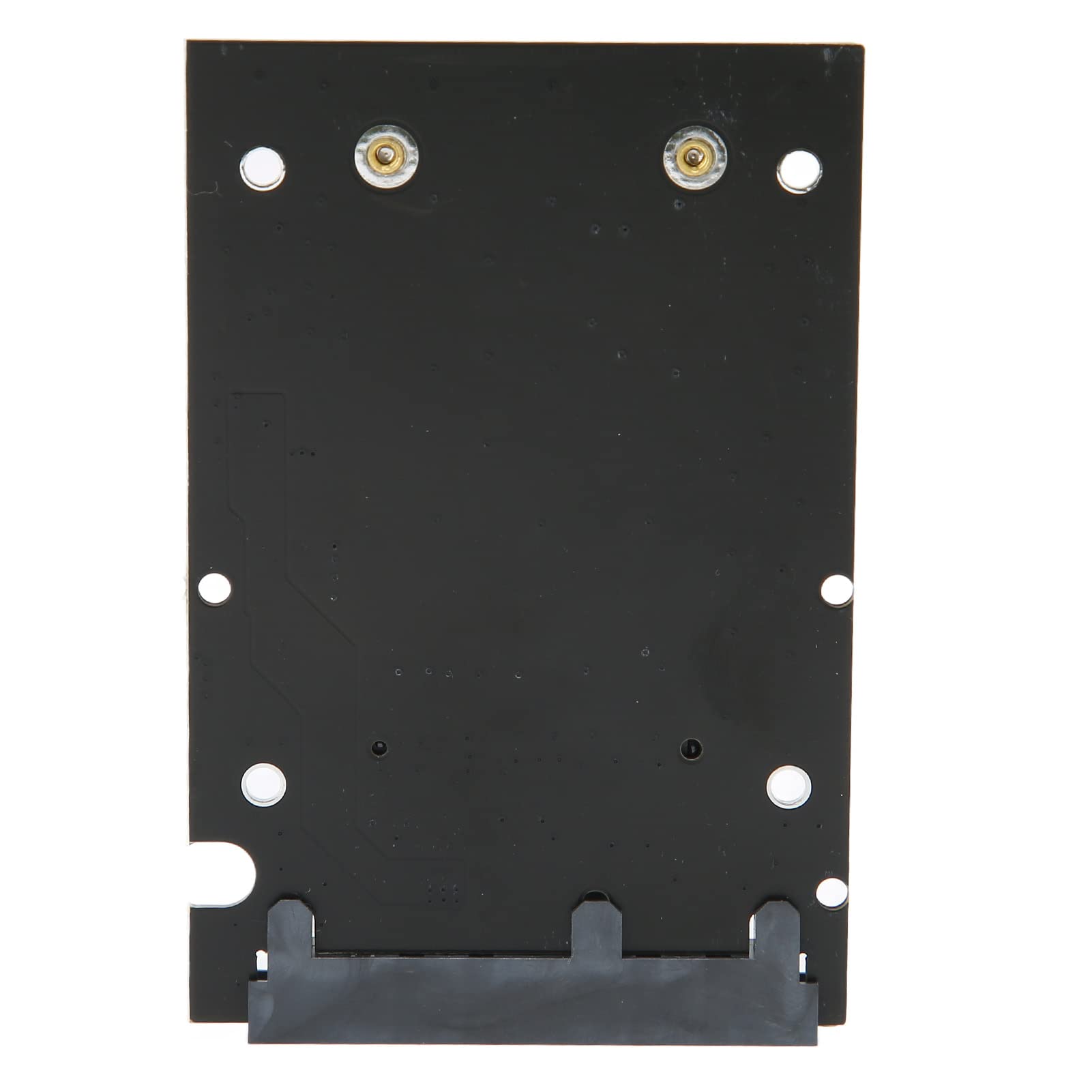 Msata to SATA III Adapter, Support Half Size 26.8MM and Full Size 50.95MM MSata SSD, 6Gbps Speed, PCB Material Support MSata SSD Solid State Disk for Desktop Use
