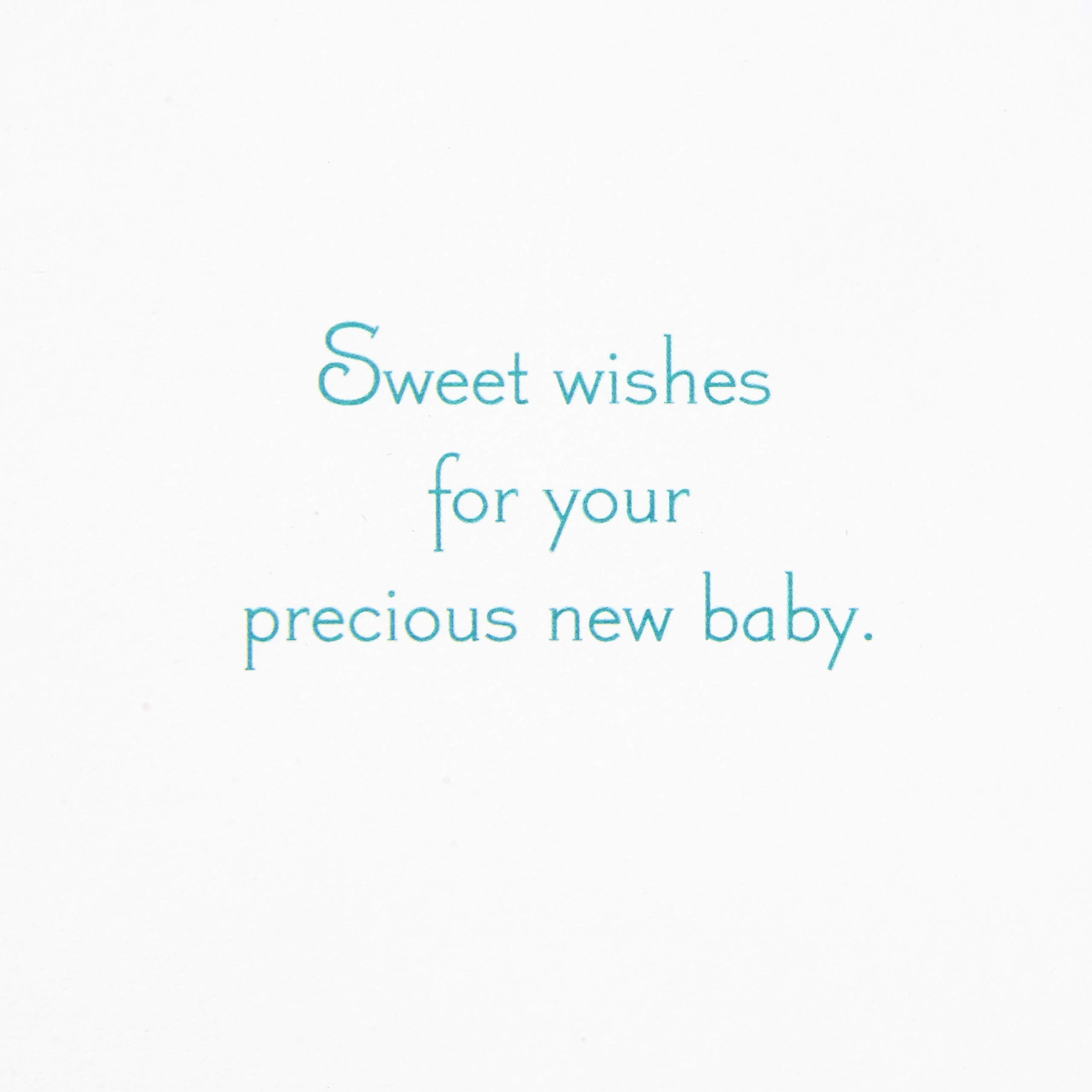 Hallmark Golden Thread Baby Shower Card (Jungle Animals)