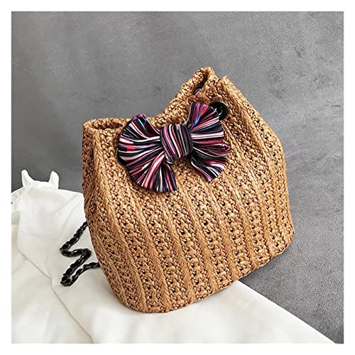 LIUZH Women's Shoulder Bag Bow Crossbody Bag Women's Tote Bag
