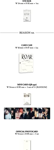 THE BOYZ BE AWAKE ROAR 8th Mini Album Platform Version Card case+Mini QR type card+Official photocard+Selfie photocard+Sticker+Tracking Sealed (SET(REACH+REALIZE+REASON))