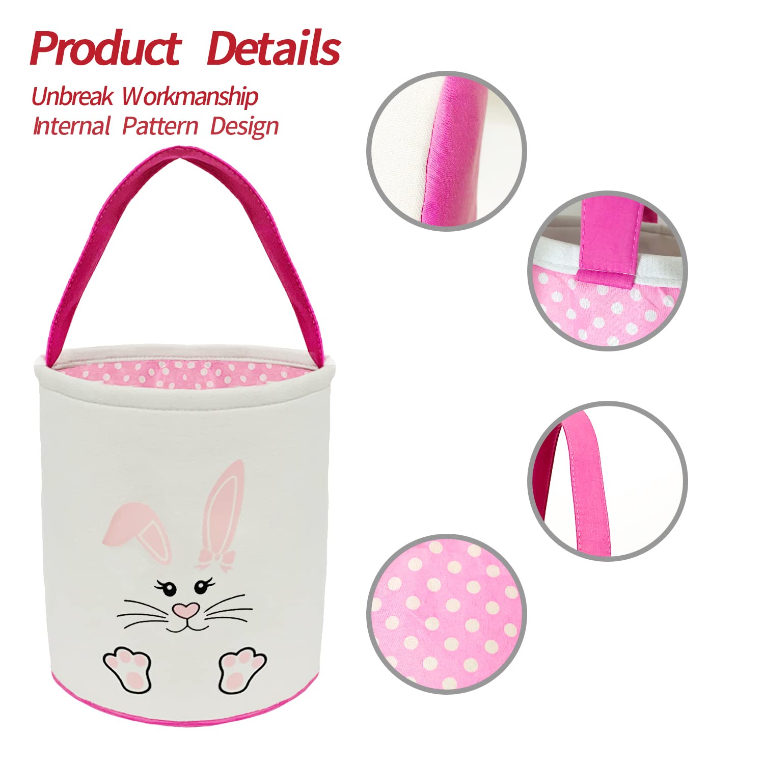 XMxoTxo 3 Pack Easter Basket