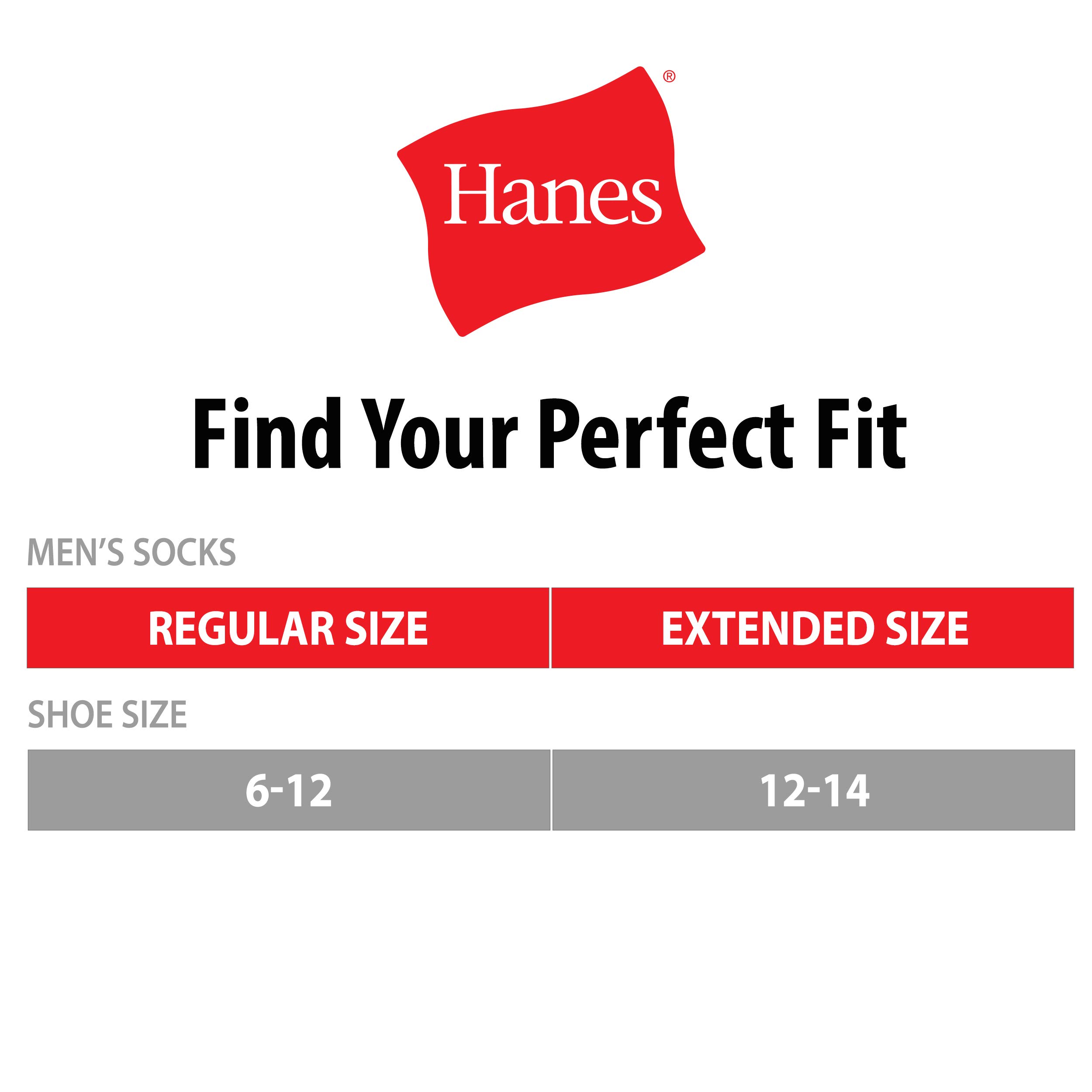 Hanes mens X-temp 2-pack Outdoor Sock, Warmest Over the Calf Black, Shoe Size 6-12 US